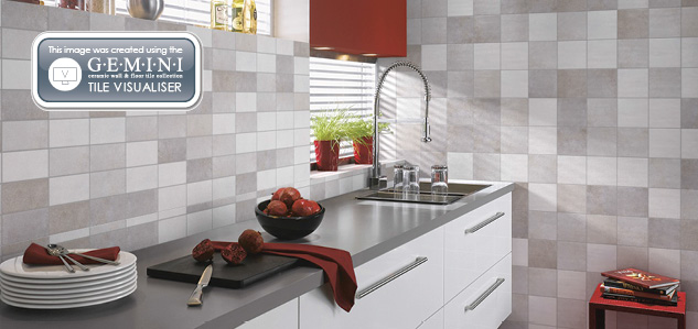 Kitchen Tiles from Gemini Wall and Floor Tile Collection