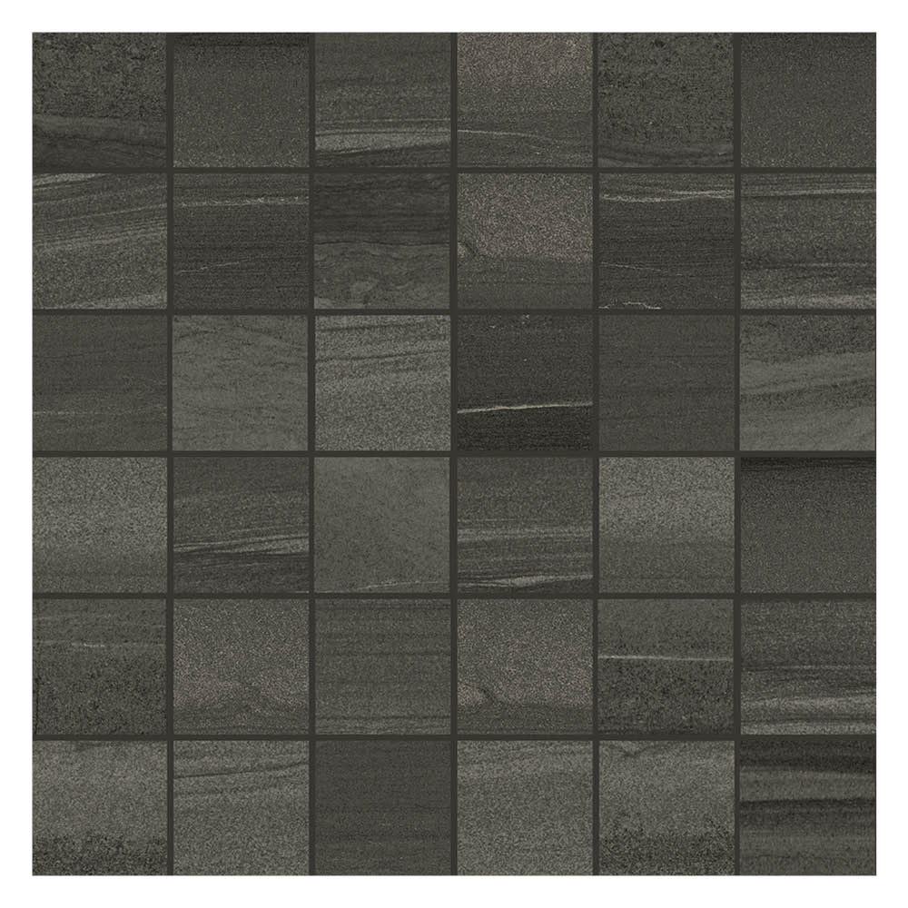Linear Grey Mosaic - Glazed Porcelain Wall & Floor Tile by GEMINI from ...