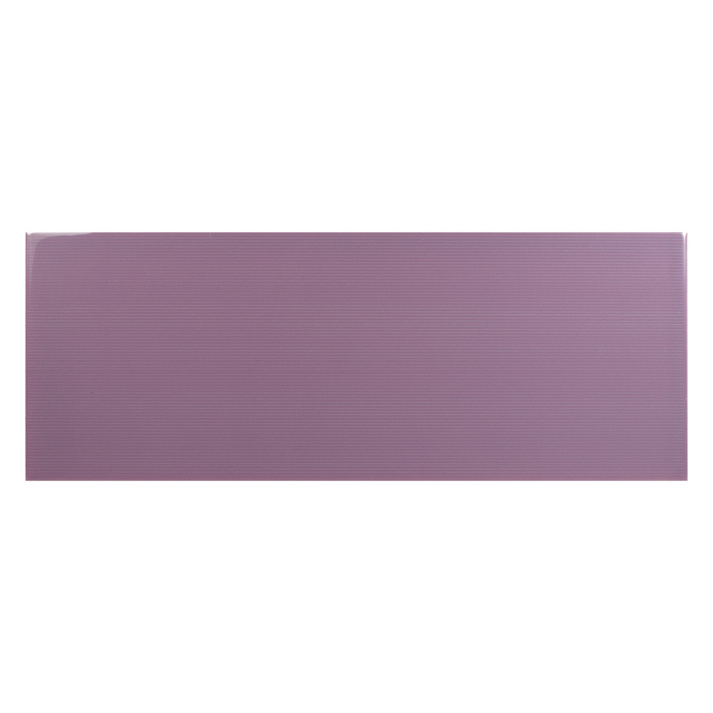 Purple Tiles - Vivid Gloss Purple Wall Tile 400x150mm